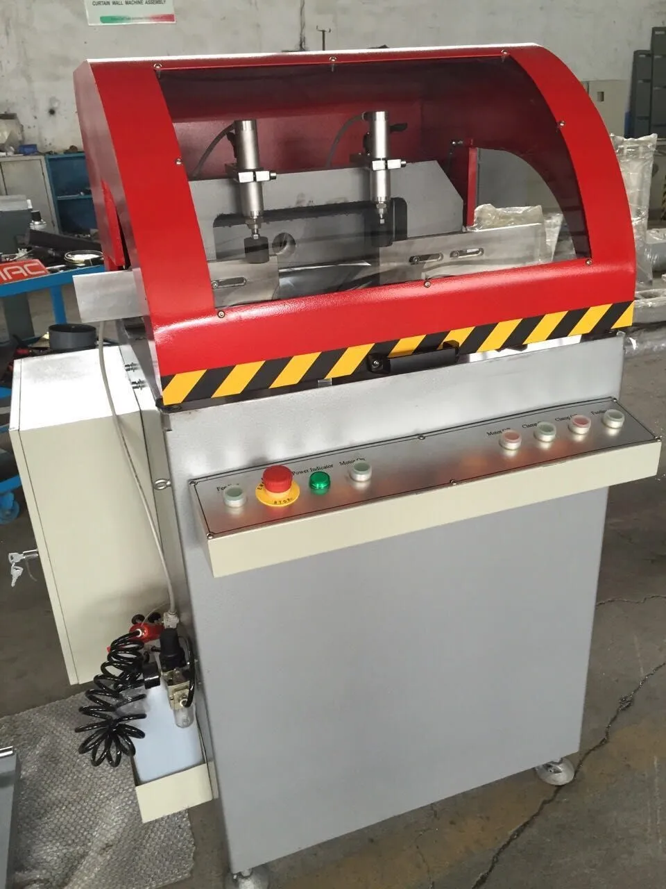 Any Angle Single Head Mitre Saw Machine Cut Aluminum - Buy Aluminum ...