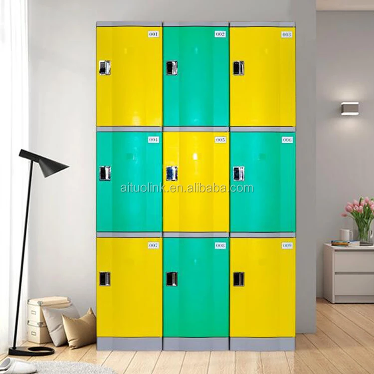 Abs Plastic Employee Locker Assembled Easily low Cost Locker Staff