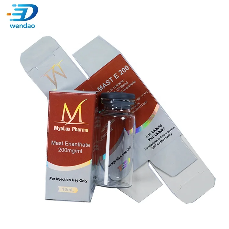 3d Hologram Medicine Vial Paper Box Designs Packaging Hologram Medicine ...