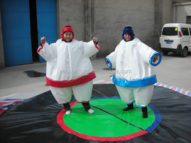 Buy Adult Foam Pad Wrestling Sumo Padding Suit Clothes With Mattress ...