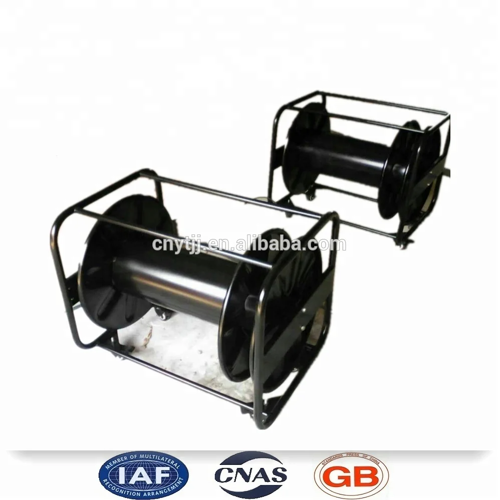 Oem Mini Communication Cable Reel For 1000m,Small Size Handle Fiber ...