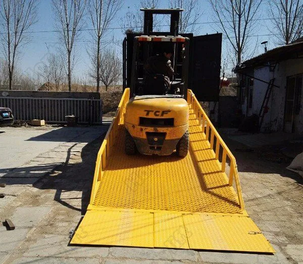 8 Ton Mobile Adjustable Loading Dock Ramp For Sale Ramp To Unload ...