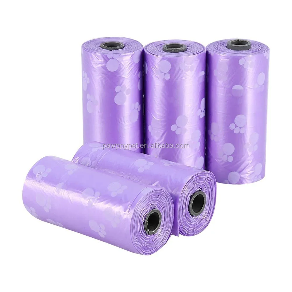 Pet Dog Trash Garbage Bag 20 Rolls Pet Dog Poop Bags Cat Pets Waste ...