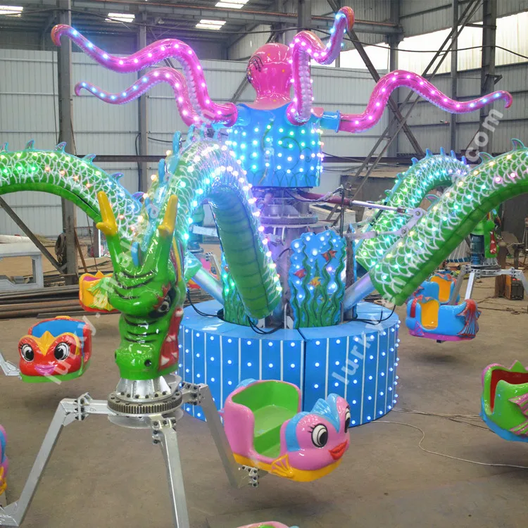 Alibaba Fr Rotary Lifting Giant Octopus Rides For Outdoor Amusement ...
