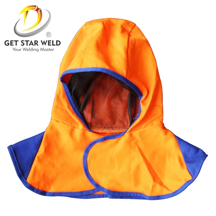 Get Star Weld Head Protection Flame Retardant Fabric Welding Cap Mask ...