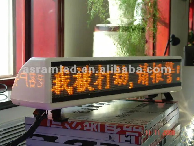 Led Taxi Car Top Display Advertising/led Panel Board Hot New Products ...