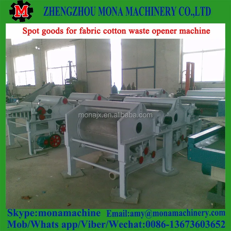 Alibaba Trust Supplier Fiber Opening Machine/fabric Woolen Opening ...