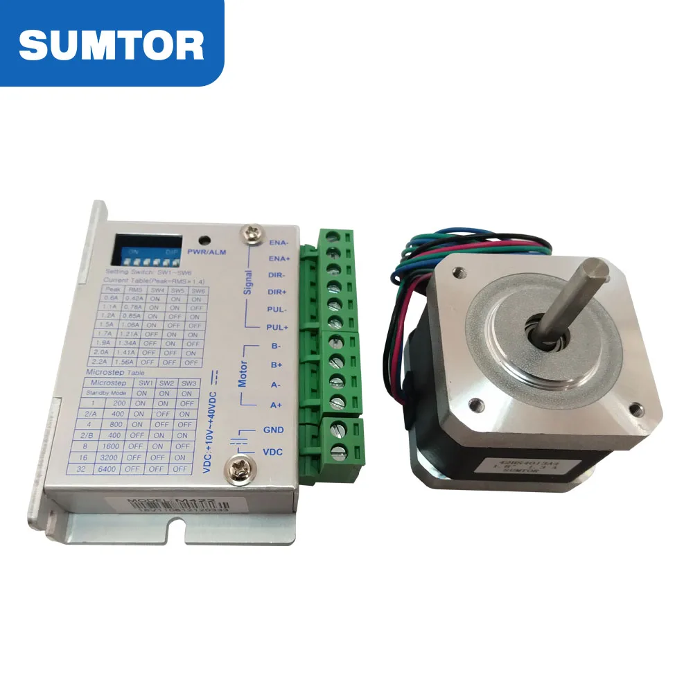 40n.cm Holding Torque 40mm Motor Length 1.3a Current Nema 17 42mm High ...