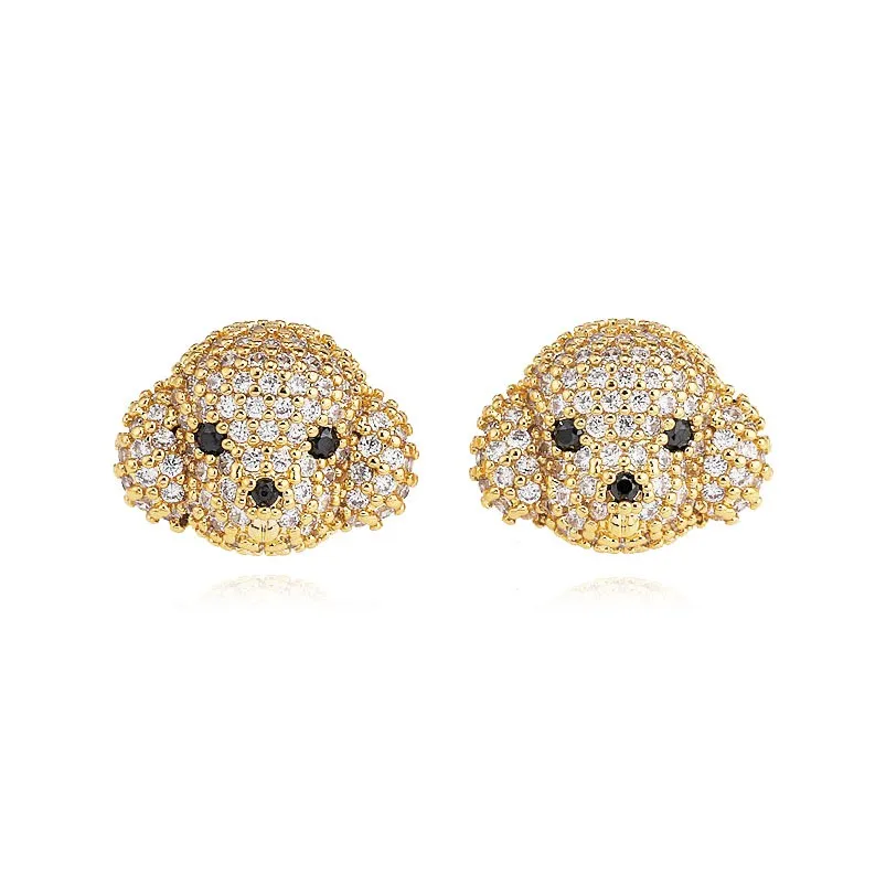 Wholesale Cz Jewels Gps Tracker Earrings For Kids Dog Designs Earrings ...