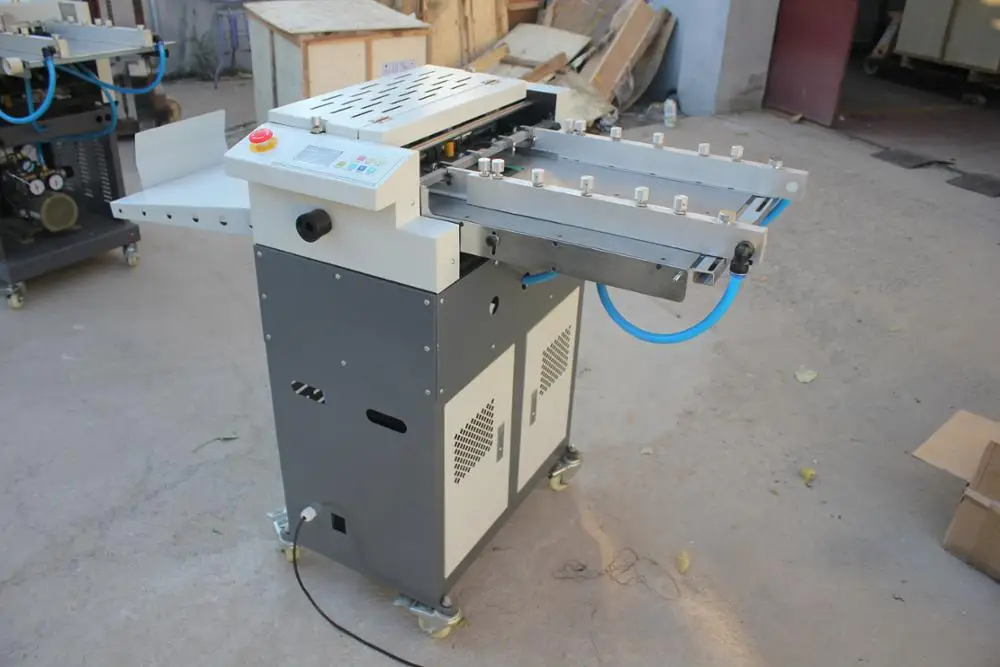 Automatic Paper Creasing Perforating Machine Sticker Label Half Cutting ...