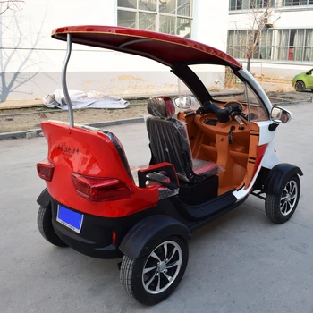 Convertible Cherry Qq Electric Car Used For Golf Carts For Sale - Buy ...