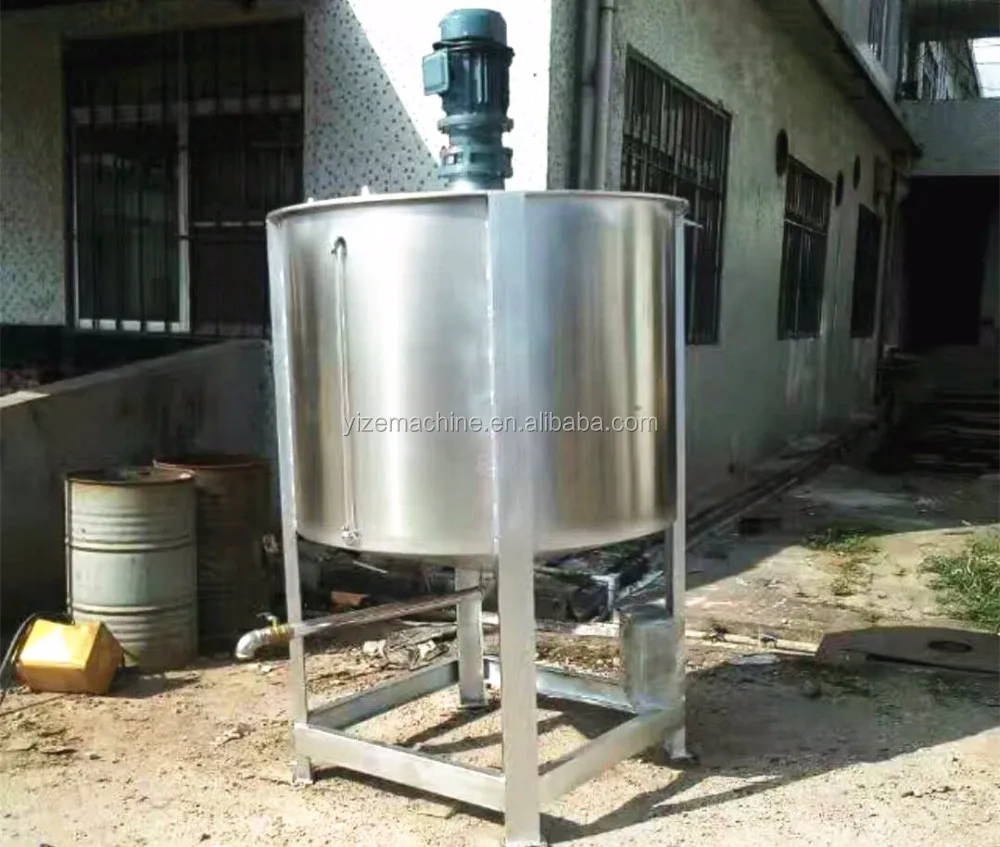 Electric Heating Mixing Tank - Agitator Mixer for Liquids