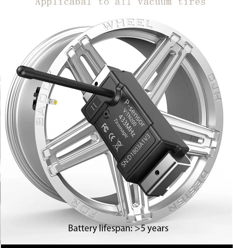 Truck TPMS - Reliable Tire Pressure Monitoring System