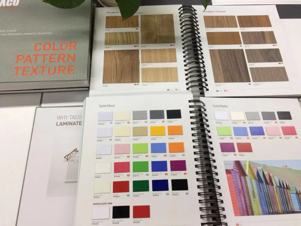 Laminate Veneer Sample Brochure Catalogue - Custom Size