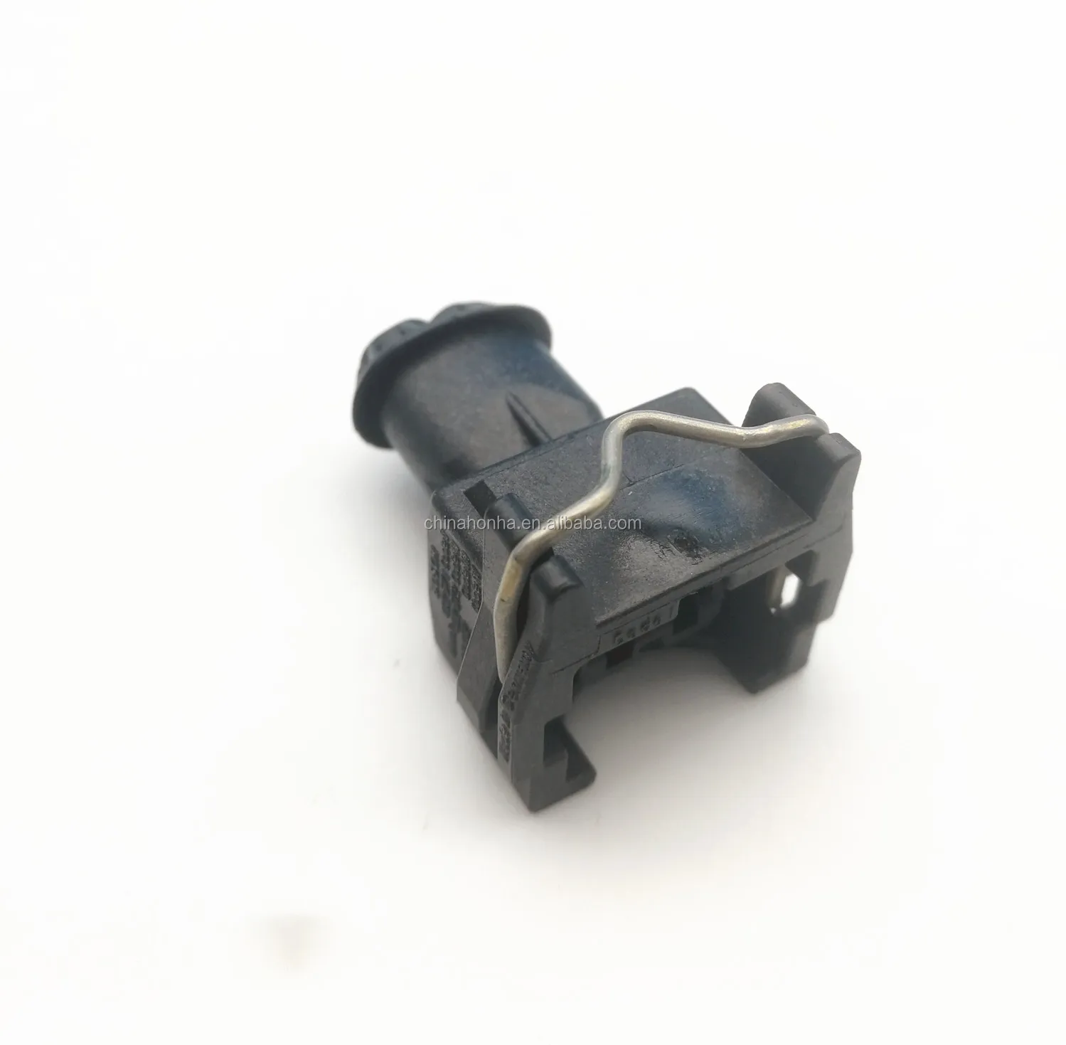 Inyector de combustible mujer negro 2 Pin Auto vivienda conector del ...