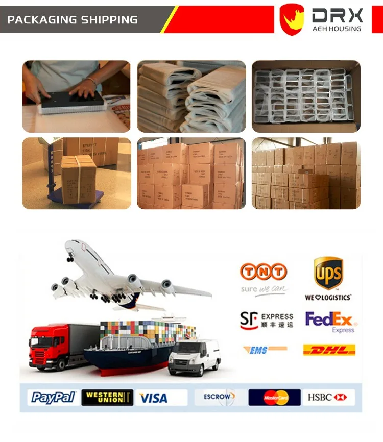 Extruded Aluminum Enclosure Case /pcb Instrument Box For Electronic ...