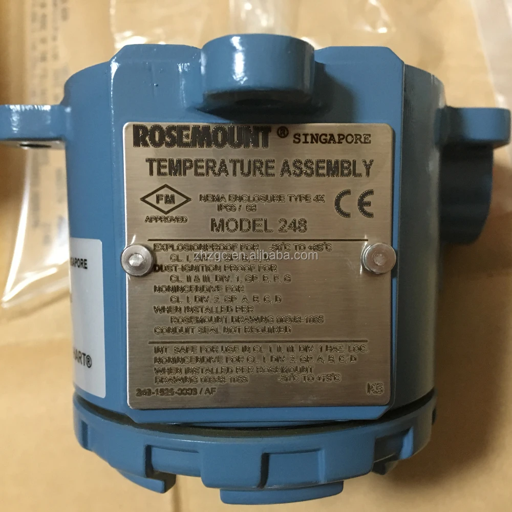 Rosemount 248 Hart Temperature Transmitter With 4-20ma Output - Buy ...