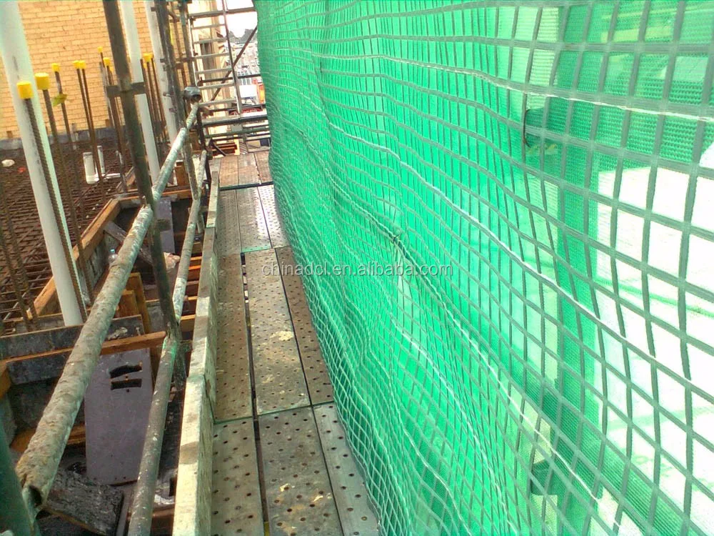 1.8mx10m Of Blue Unimesh/scaffolding Protection Mesh/hdpe Scaffold Safe ...