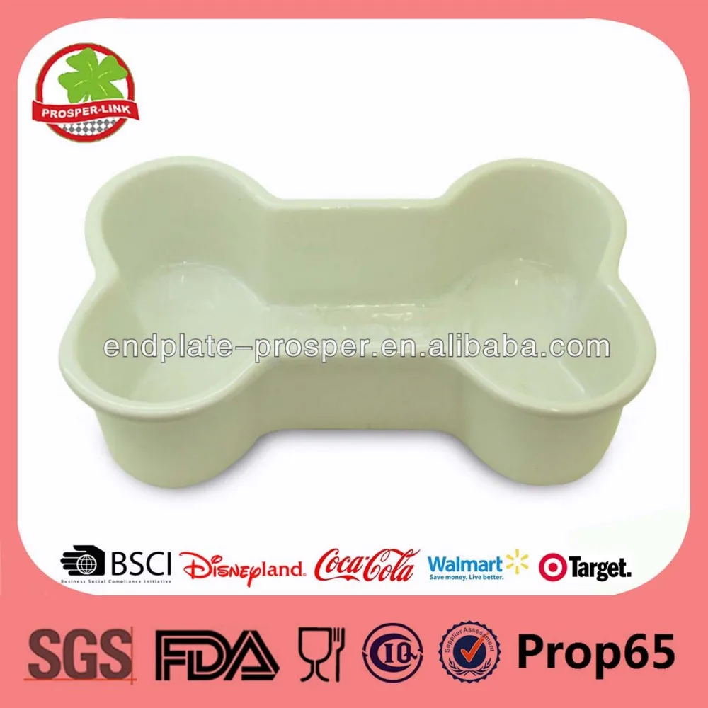 Dog Bowl Stoneware Bone Shaped Bowl Ceramic Bone Shaped Pet Bowl - Buy ...