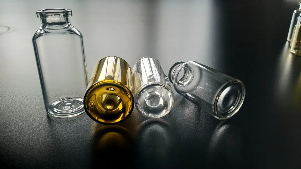 5ml Injection Pharmaceutical Tubular Glass Bottle Vials With Wooden ...