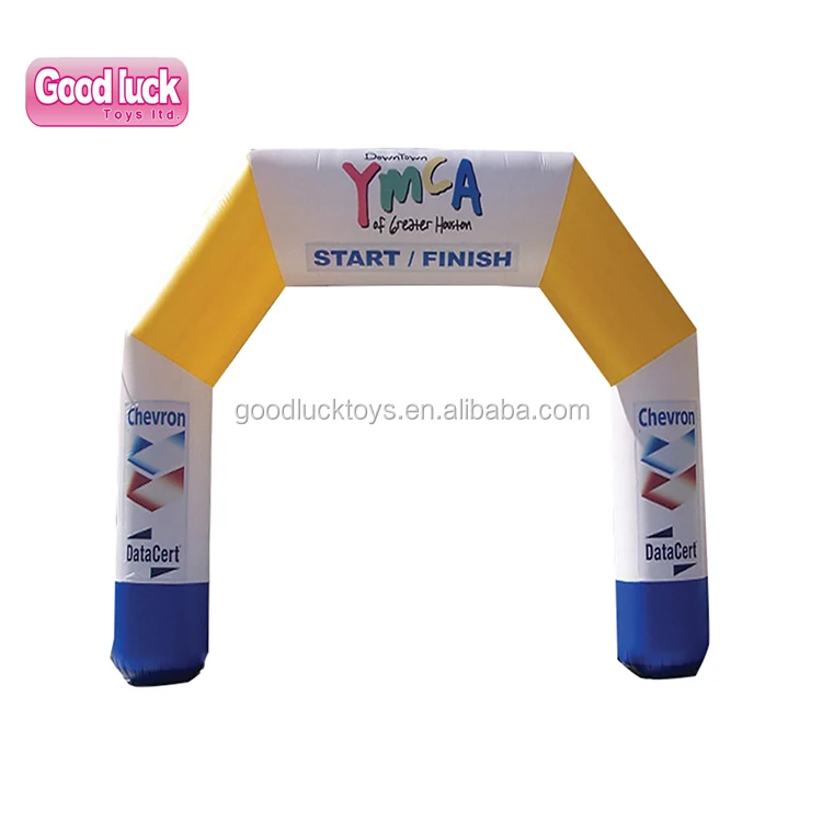 Inflatable Advertising Finish Line Gate Archway Inflatable Airtight ...