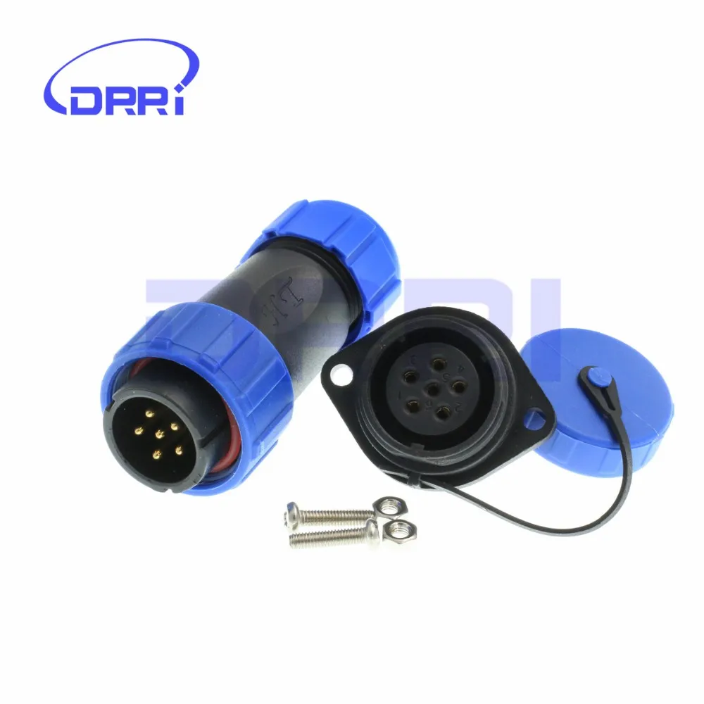 Sp21 Screw Install Connector 2 3 4 5 6 7 8 9 10 12 Pin Plug And Socket ...