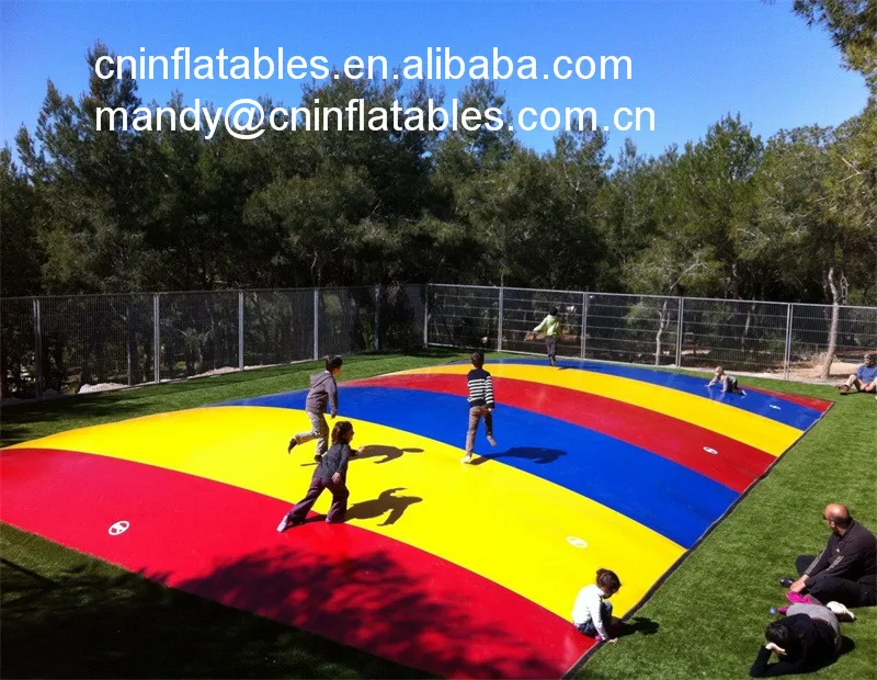 Giant Kangaroo Jumper Inflatable Pillow Jump Pad Commercial Bounce ...