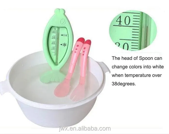 Hot Sale Baby Heat Sensing Temperature Spoon,Color Changing Heat ...