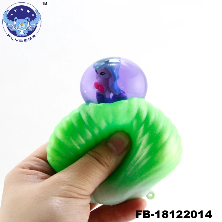 2021 New Hot Mesh Squeeze Squishy Shell Ball Surprise Toy Squeeze Ball ...