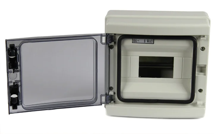 Outdoor Waterproof Plastic 2 4 8 Way Electra Distribution Mcb 8 Ways ...