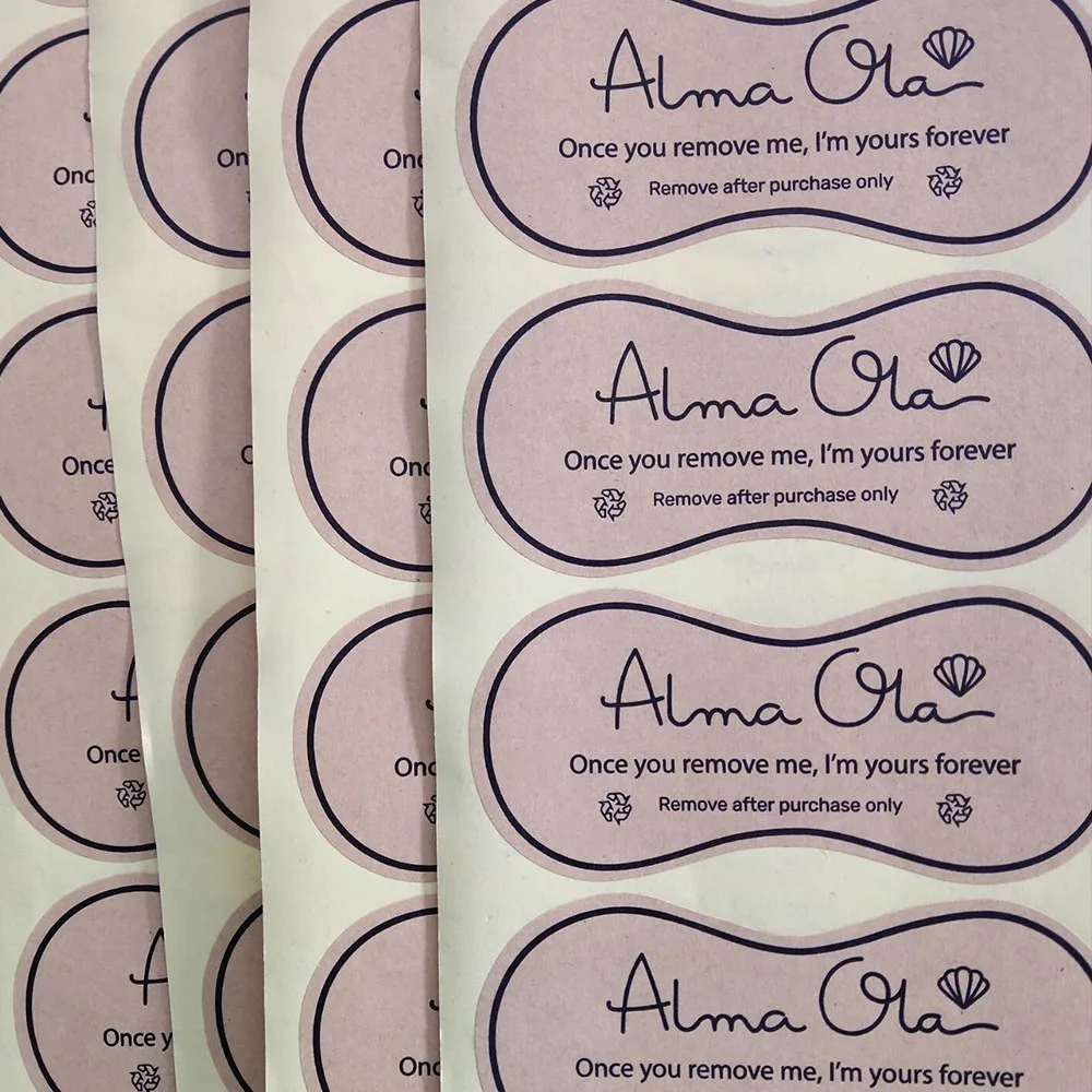 Custom Paper Protection Hygienic Sticker - Durable & Washable