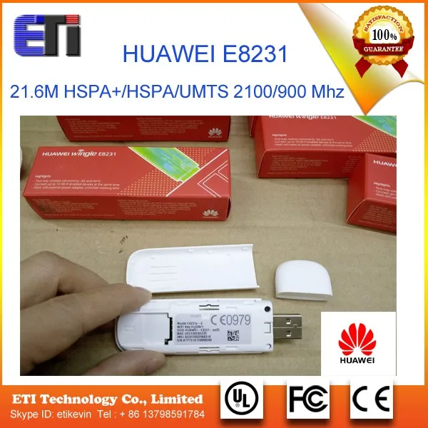 Unlocked Huawei E8231 21.6mbps 3g Hspa+ Wireless Modem Wifi Dongle ...