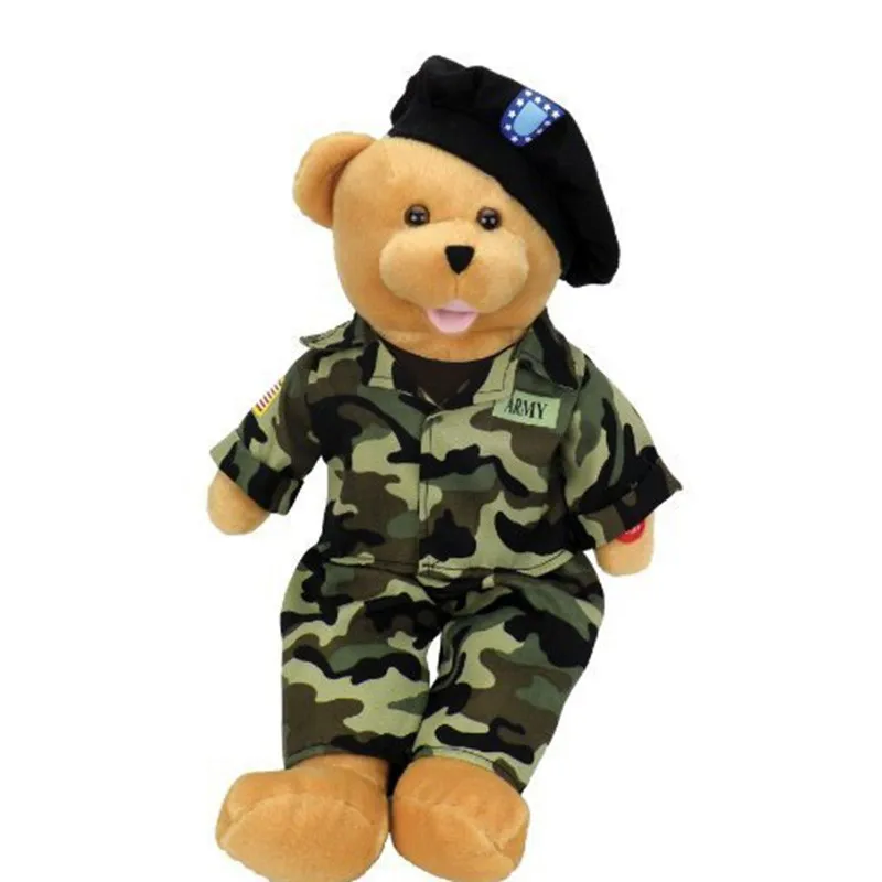 Big Plush Polish Army Camouflage Stuffed Teddy Bear - Buy Polish Army ...