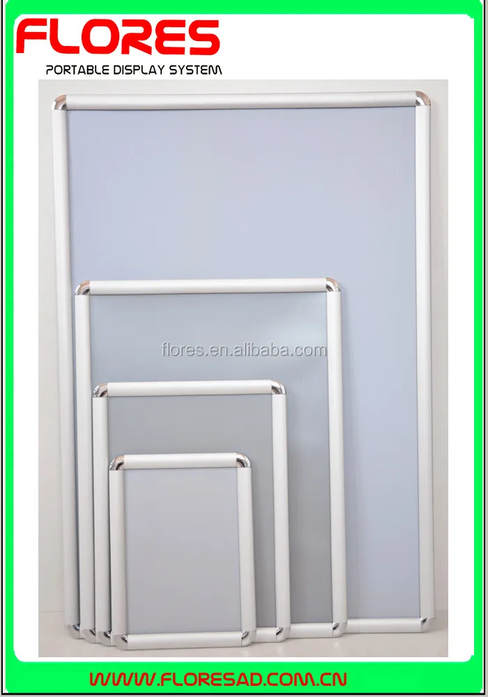 25mm Silver Aluminium Click Frame - Buy Click Frame,Clip Frame,Snap ...
