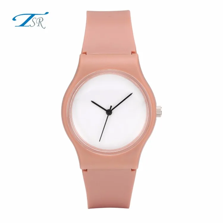 Hot! Japan Movement Quartz Watch Sr626sw Geneva Watch With Silicone ...