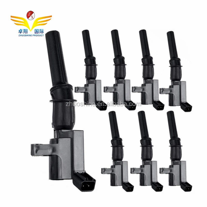 3w7z12029aa For Ford Fd503 4.6 5.4l Dg508 V8 Xl F-150 Ignition Coil ...
