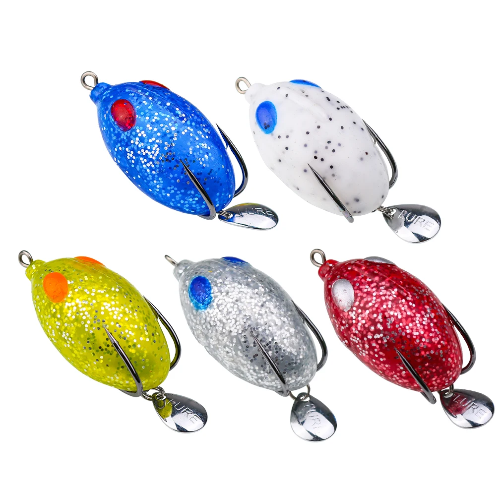 Obsession New Design Bait Fishing Lure Octopus Skirt Lure Hard Frog ...