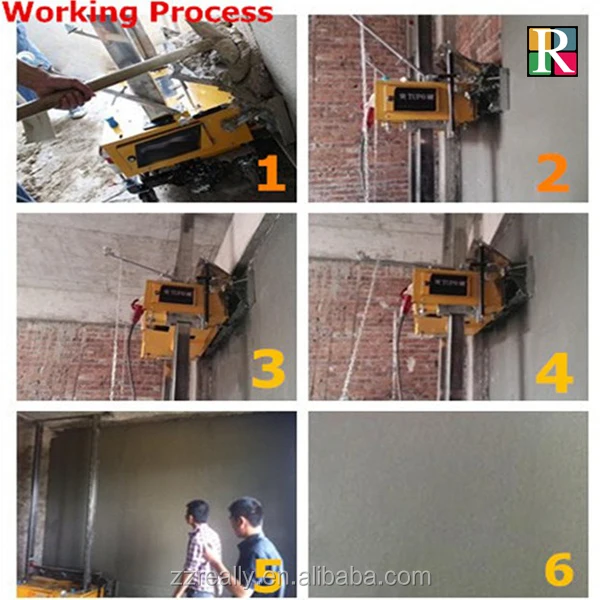 Automatic Plastering Machine,Automatic Wall Plastering Machine - Buy ...