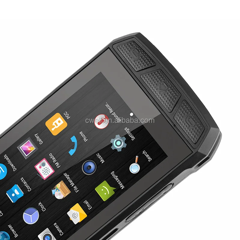 Uniwa T201 4 Inch Touch Screen Ip67 Walkie Talkie Rugged Android ...