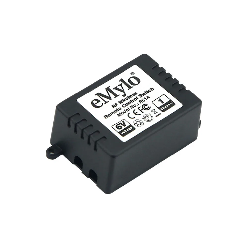 Emylo Smart RF Relay - Wireless Remote Control Switch DC 6V 10A