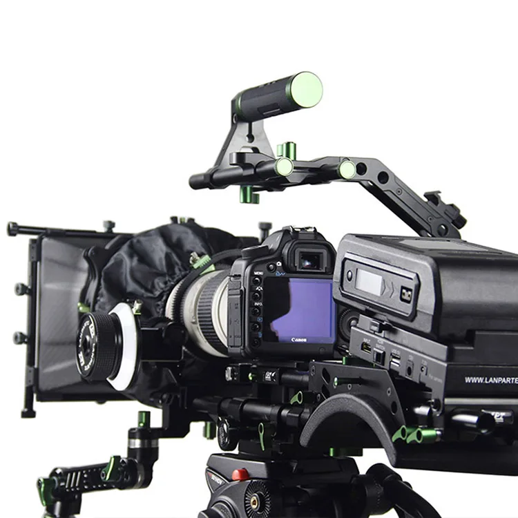 Lanparte Pro Shoulder Support Camera Kit With A/b Stop Follow Focus And ...