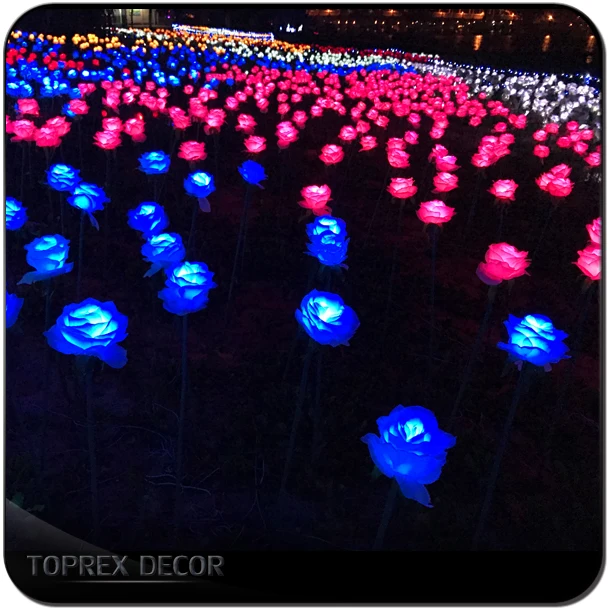 Lighted Artificial Flower With Led For Outdoor Event Decoration - Buy ...