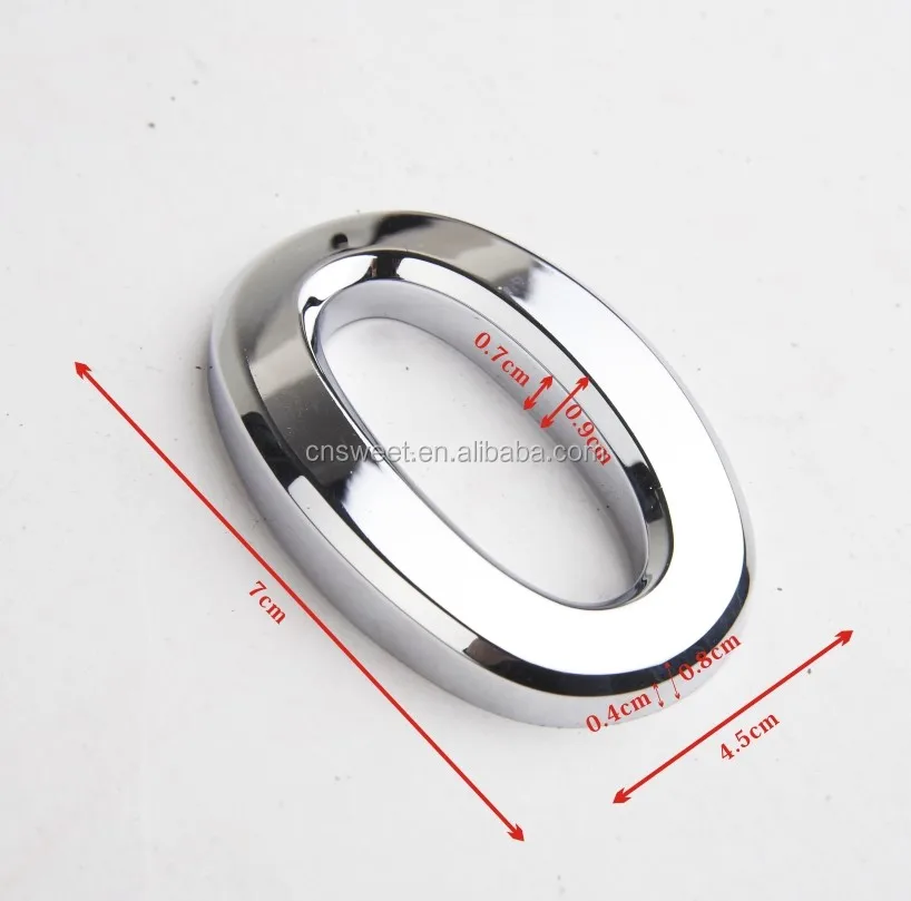 High Quality Wholesale Car Chrome Badge Custom 3d Chrome Letters ...