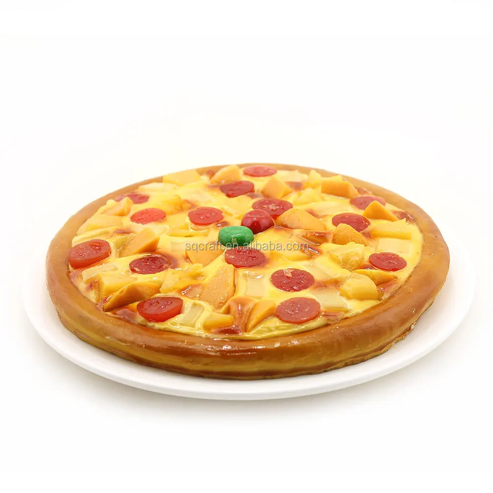 Realistic Faux Fake Food Pizza Model Home Stage Photo Prop - Buy Faux ...