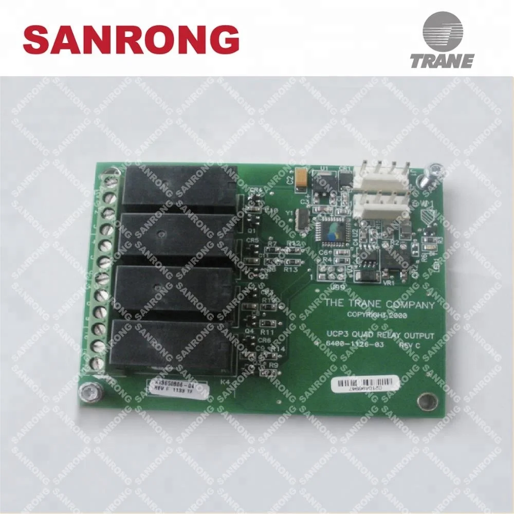 BRD02948 X13650806040 Trane Quad Relay Output Module - Brand New
