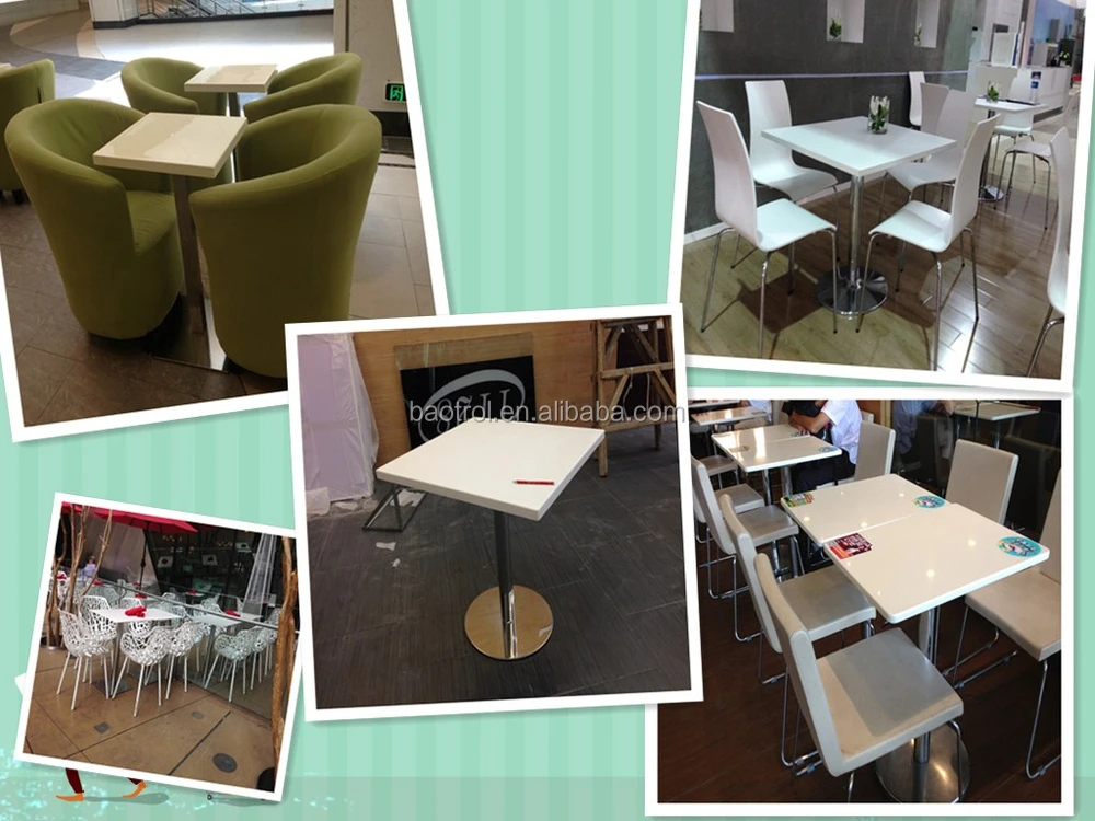 Custom Made Standard Size Burger King Catering Tables