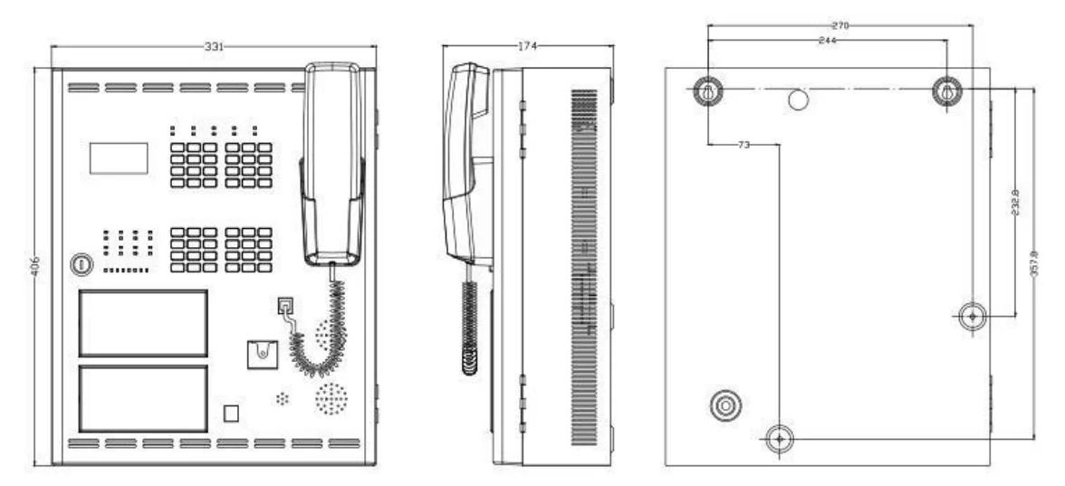 Addressable Fireman Intercom Panel Fire Telephone System - Buy Fireman ...