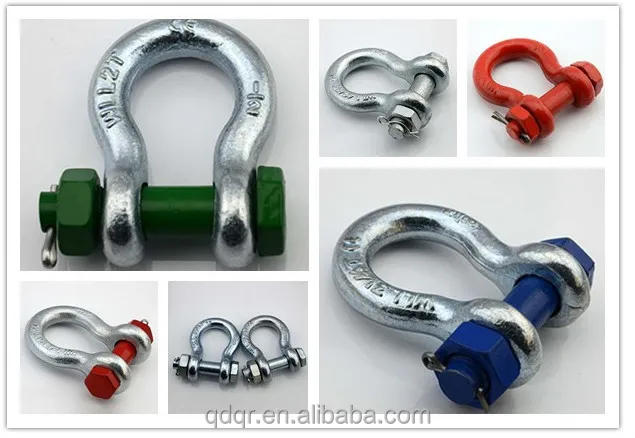 Adjustable Shackle With Clevis Pin/drop Forged Adjustable Shackle With ...