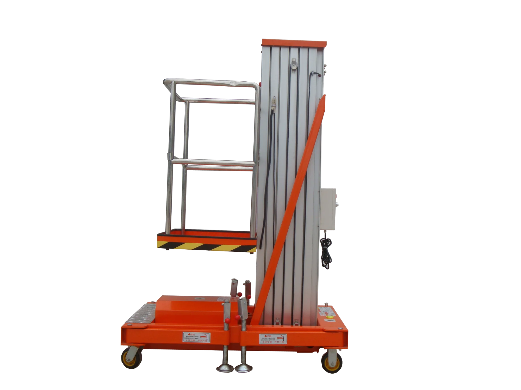 Small Hydraulic Lift Telescopic Lift Aluminum Alloy Lifting Platform ...