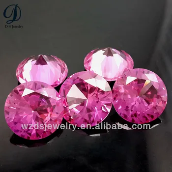 2# Pink Corundum Gemstone,Lab Created Ruby Gems - Buy Large Ruby ...